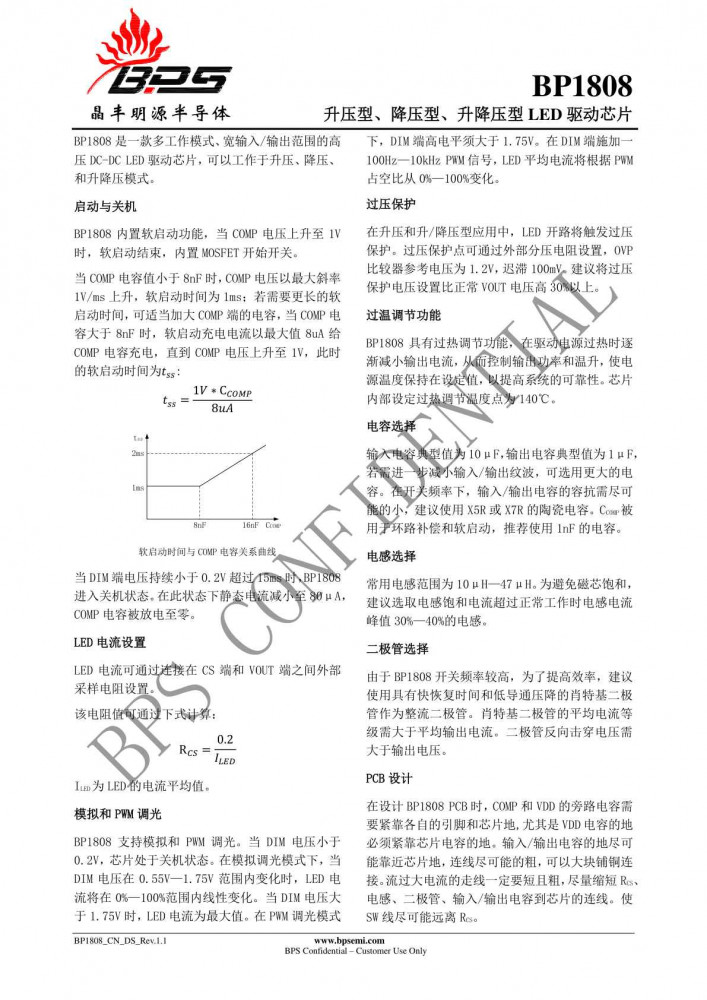 BP1808 datasheet page 7