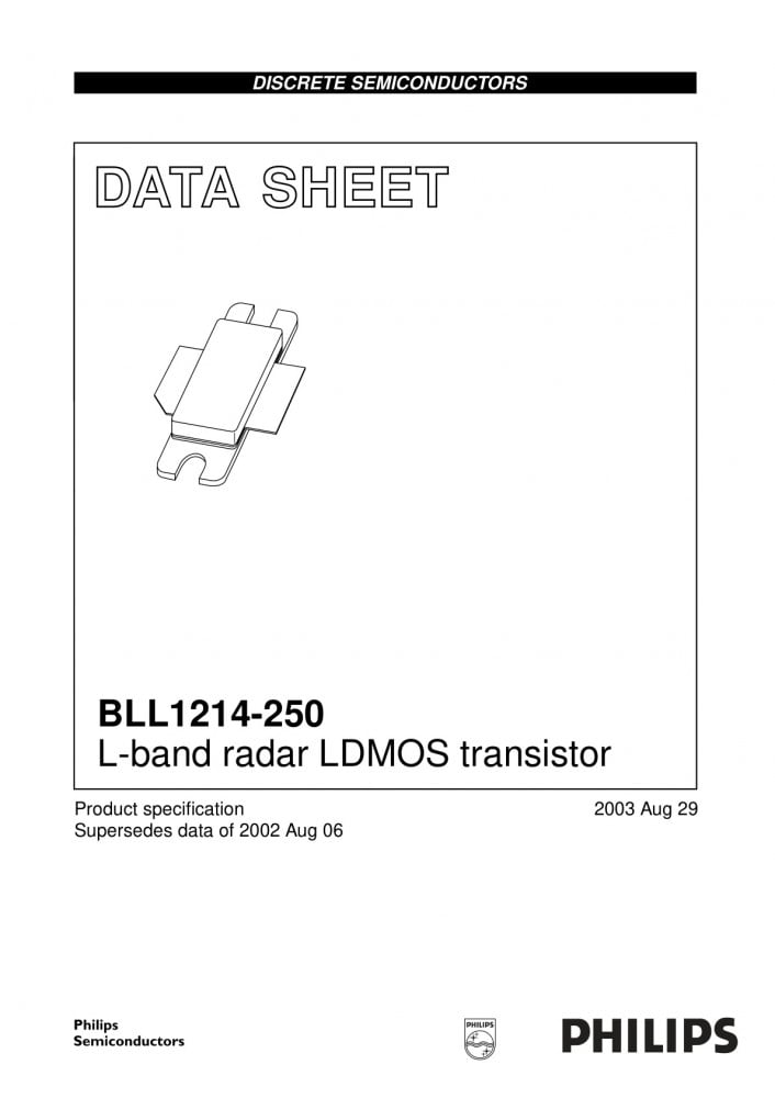 BLL1214-250 datasheet page 1