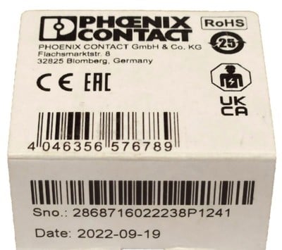 Phoenix Contact 2832027 Power Relay Module for Industrial Control Systems for sale