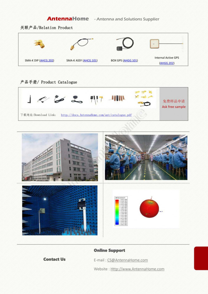 AntennaHome product catalogue page 2