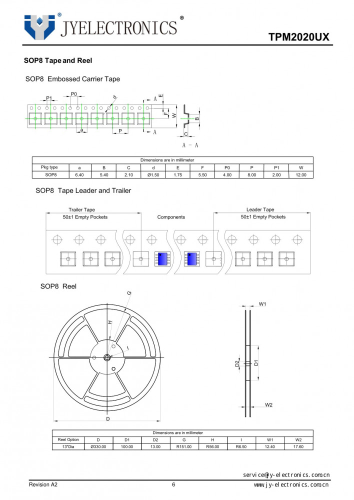 TPM2020UX datasheet page 6