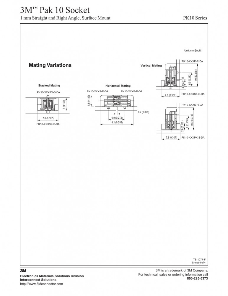 3M PK10 technical document page 4