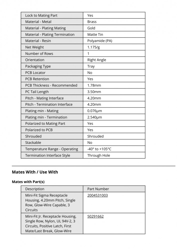MOLEX 1726487303 document page 3
