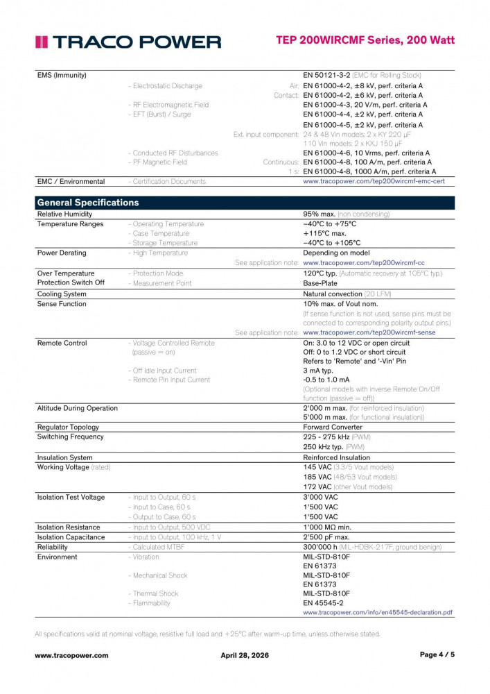 TEP 200WIRCMF document page 4