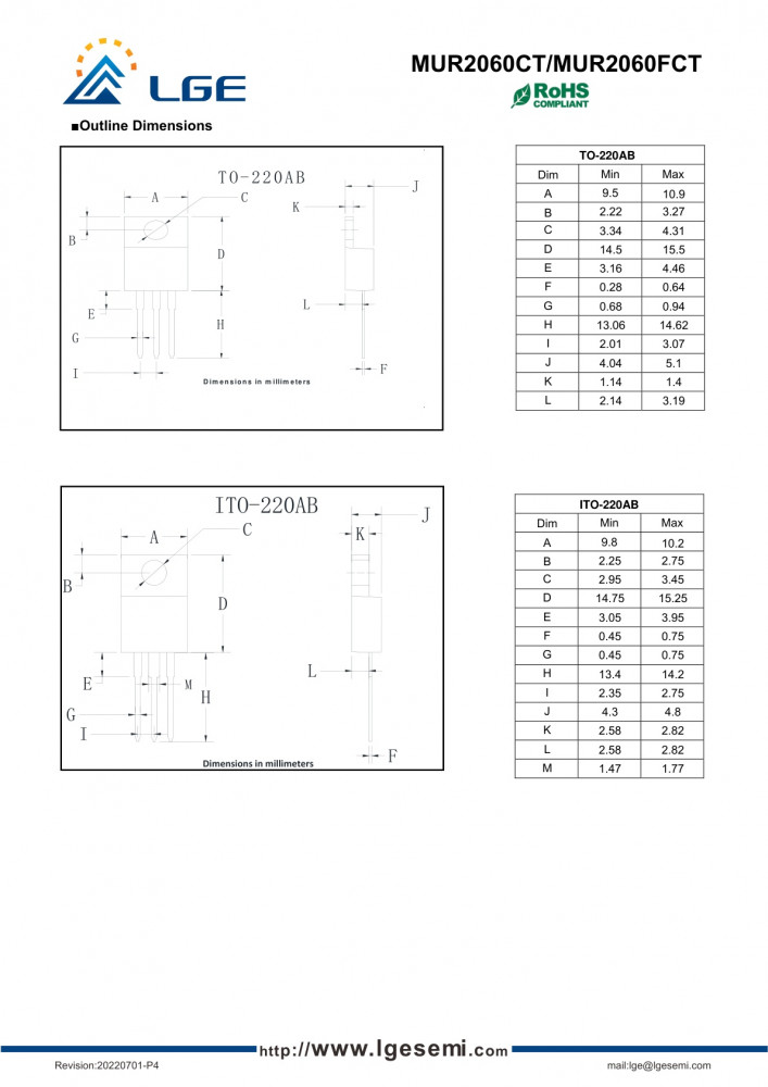 MUR2060FCT datasheet page 4