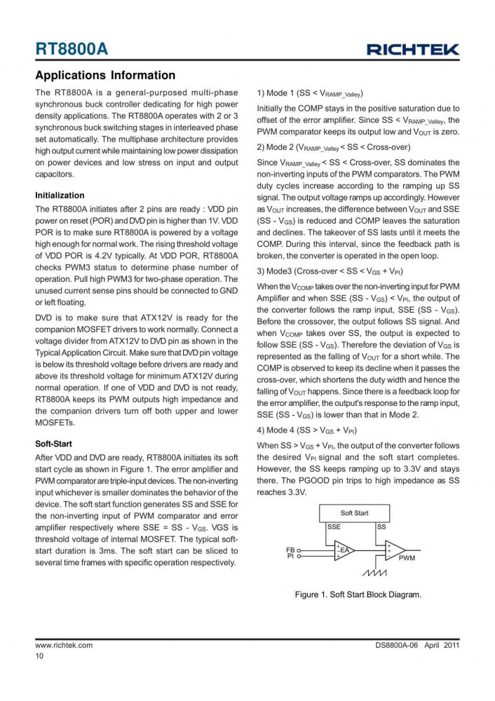RT8800A datasheet page 10