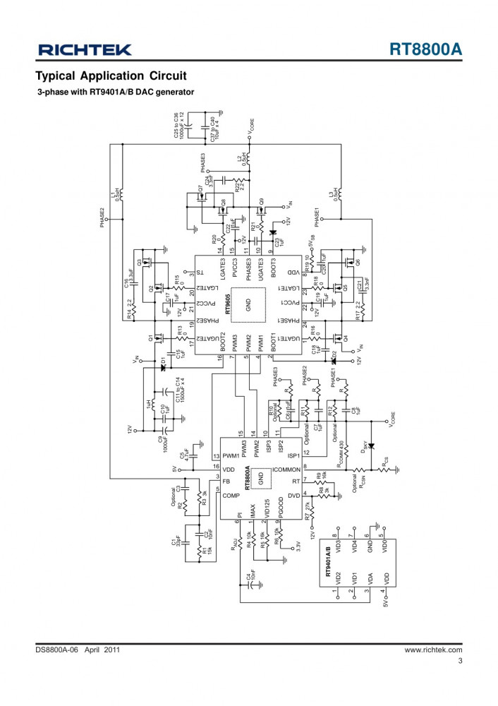 RT8800A datasheet page 3