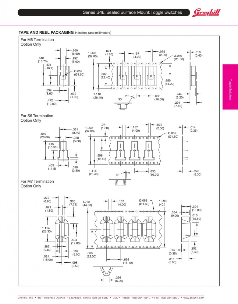 Grayhill Series 34E documentation page 3