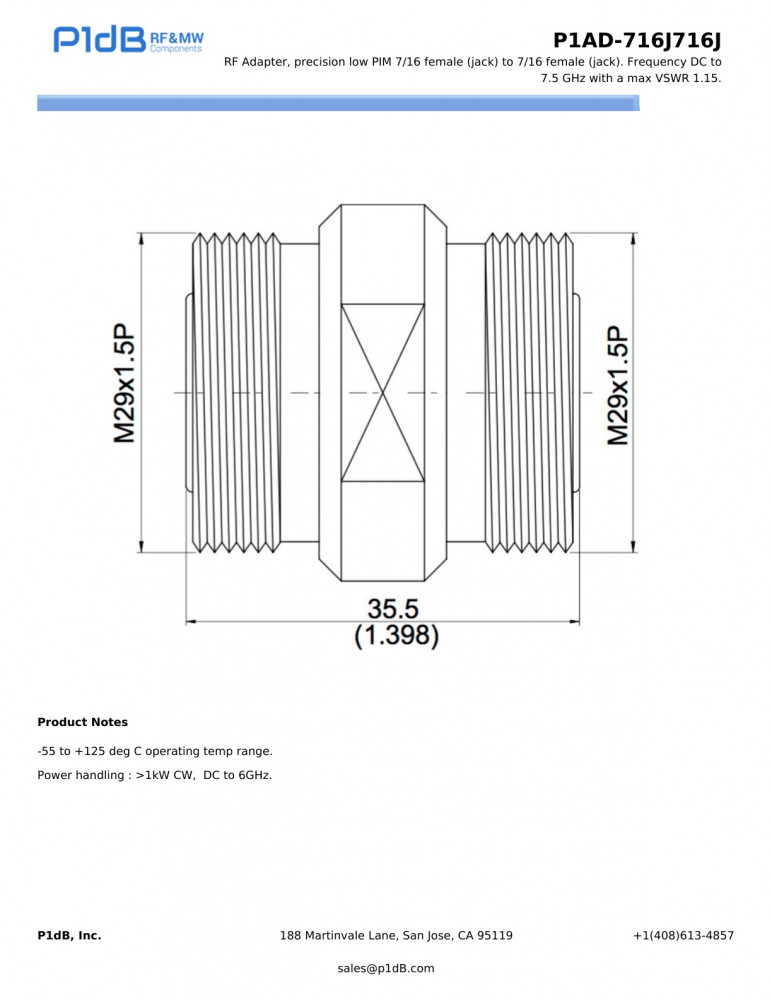 P1AD-716J716J product document page 2