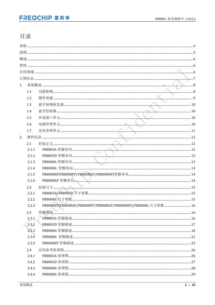 FR800x datasheet page 2