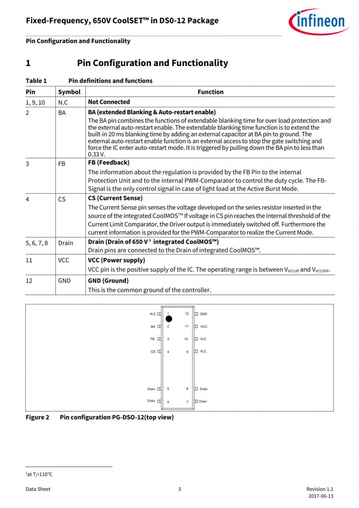 ICE3RBR4765JG datasheet page 3