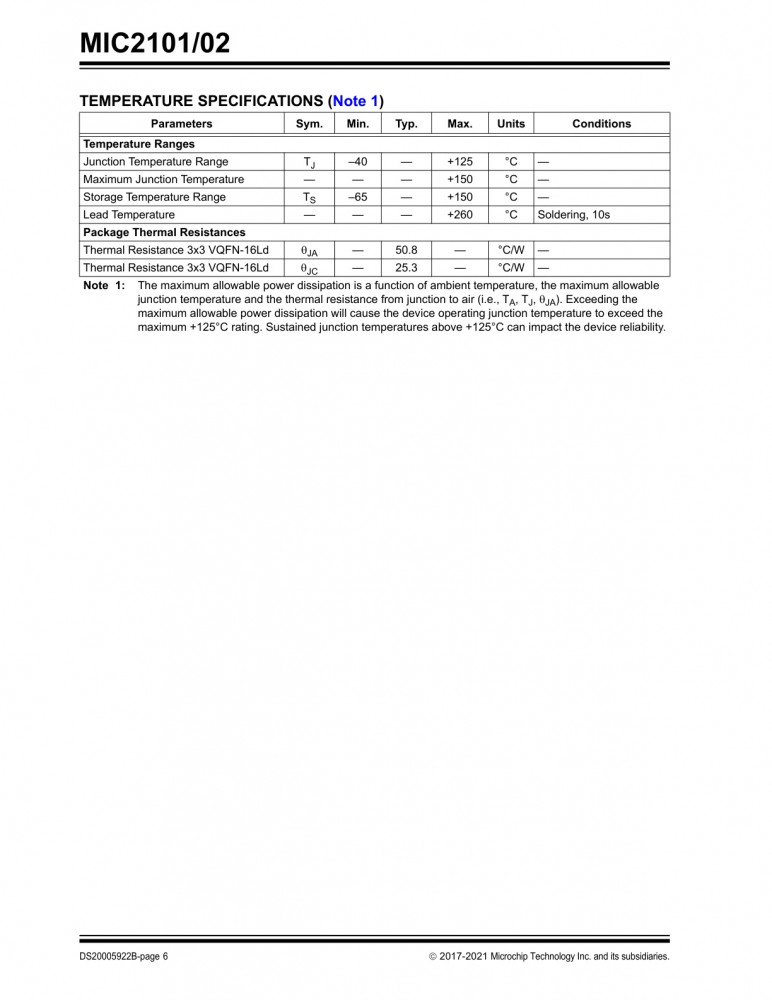 MIC2102 document page 6