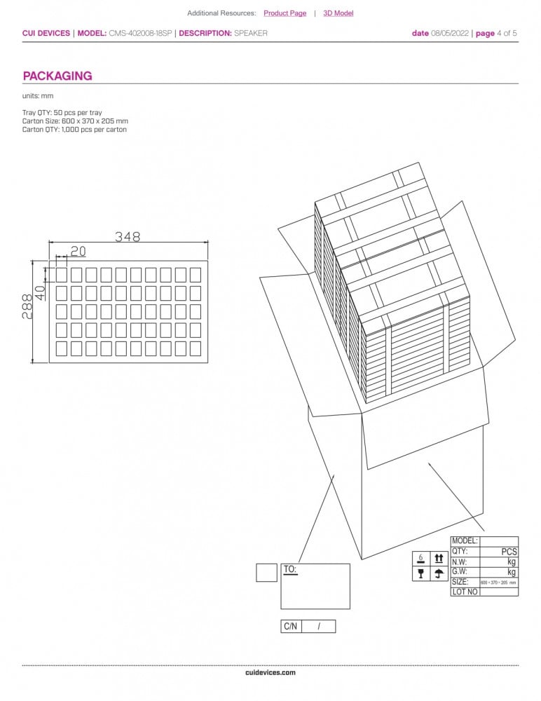 CMS-402008-18SP technical document page 4