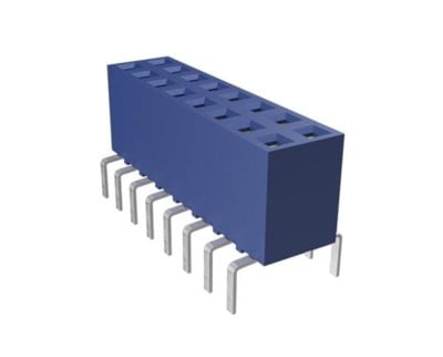 Amphenol 76342-303LF Female Socket Header Receptacle