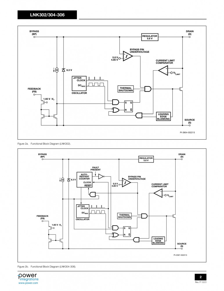 LNK304DG datasheet page 2