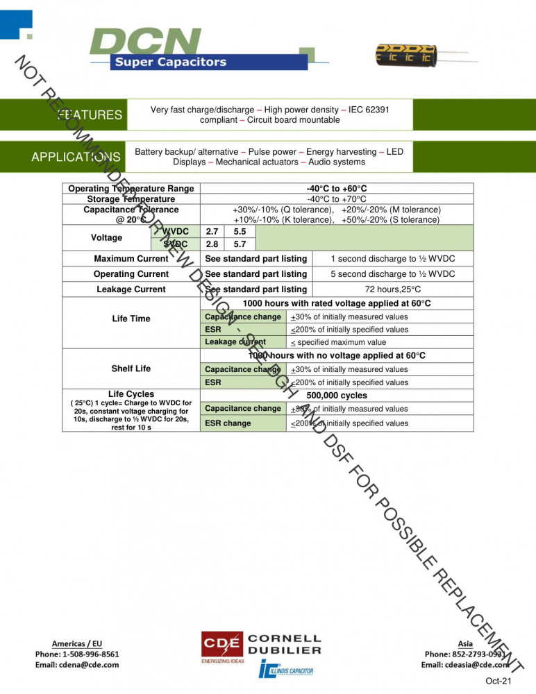 LEA NETWORKS DCN technical document page 1