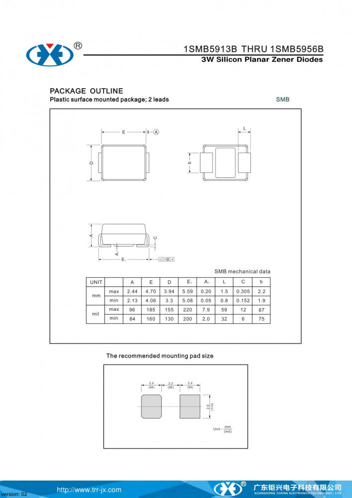 1SMB5934B datasheet page 4
