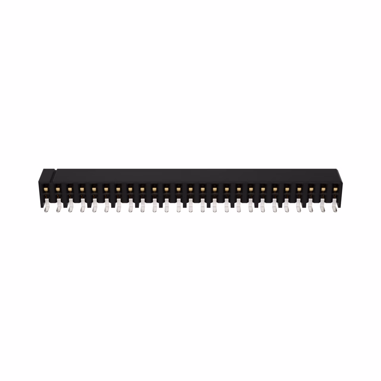 Milli-Grid Receptacle, Surface Mount, Side Entry, 0.38µm Gold (Au) Plating, 50 Circuits, Lead-Free, Tape and Reel for sale