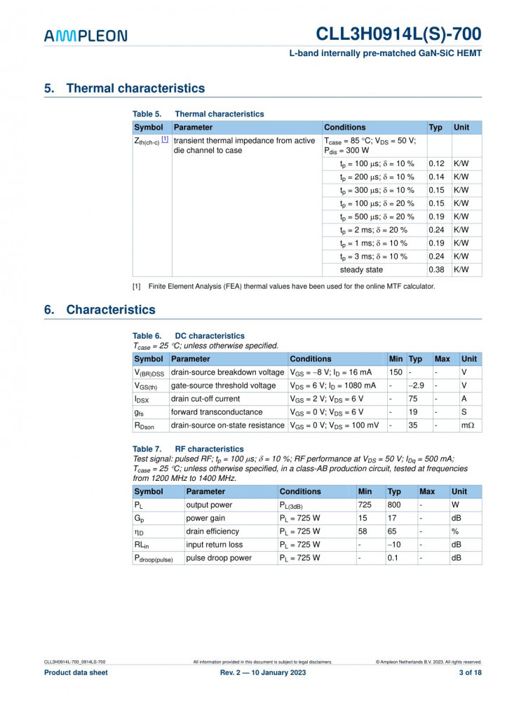 CLL3H0914LS-700 datasheet page 3