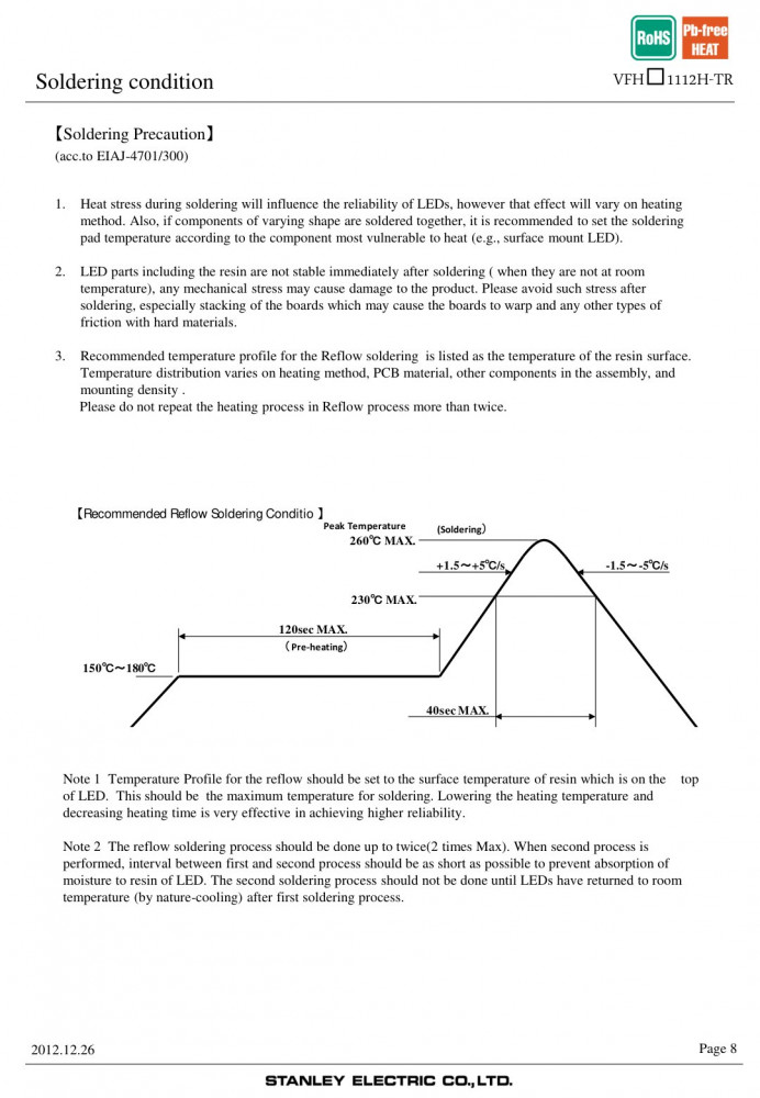 VFHR1112H-3BY2A datasheet page 8