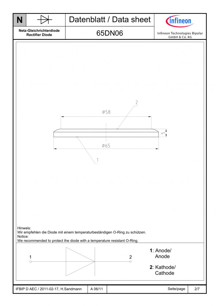 65DN06 datasheet page 2