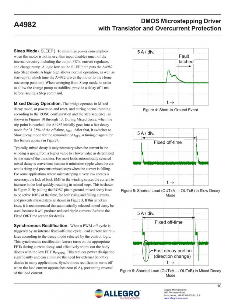 A4982 datasheet page 10