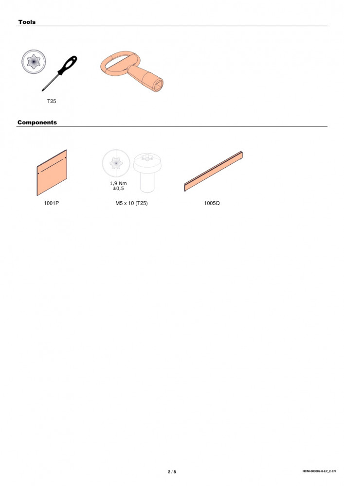 Legrand 446423 technical document, page 2