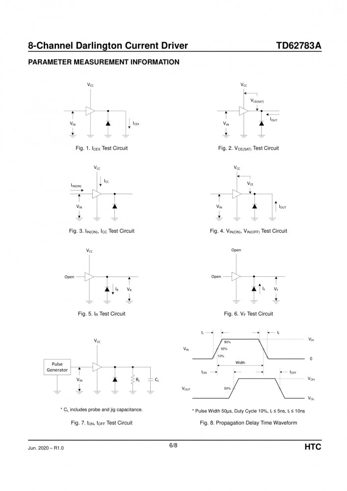 TD62783AD datasheet page 6