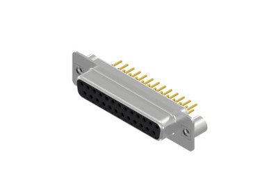 D-SUB Standard • 25-pos. • Socket • Solder pin straight • Threaded rear spacer • Quality class 3 • UNC 4-40 for sale