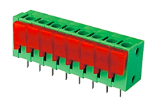 5.08mm Pitch Eurostyle Horizontal Receptacle, with Retention Ends, 4 Circuits