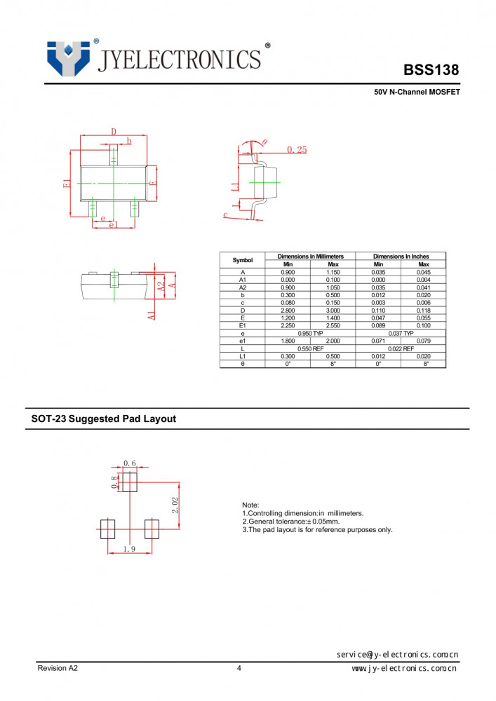 JingYang BSS138 datasheet page 4