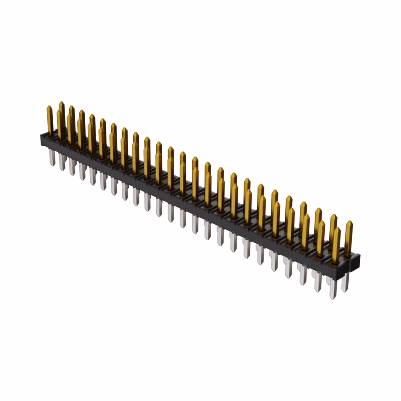 2.00mm Pitch Milli-Grid Header, Vertical, Through Hole, 48 Circuits, 0.38µm Gold (Au) Plating, Mating Pin Length 4.00mm, Tail Length 3.00mm, Tray, Lead-Free for sale
