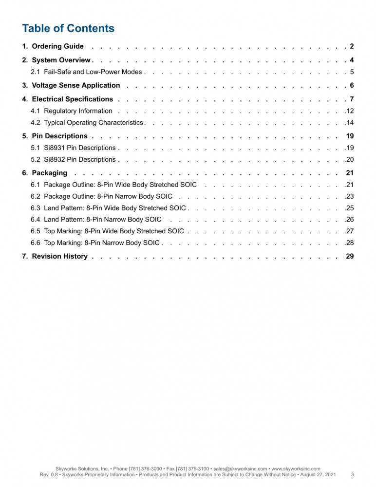 SI8932D-IS4 datasheet page 3