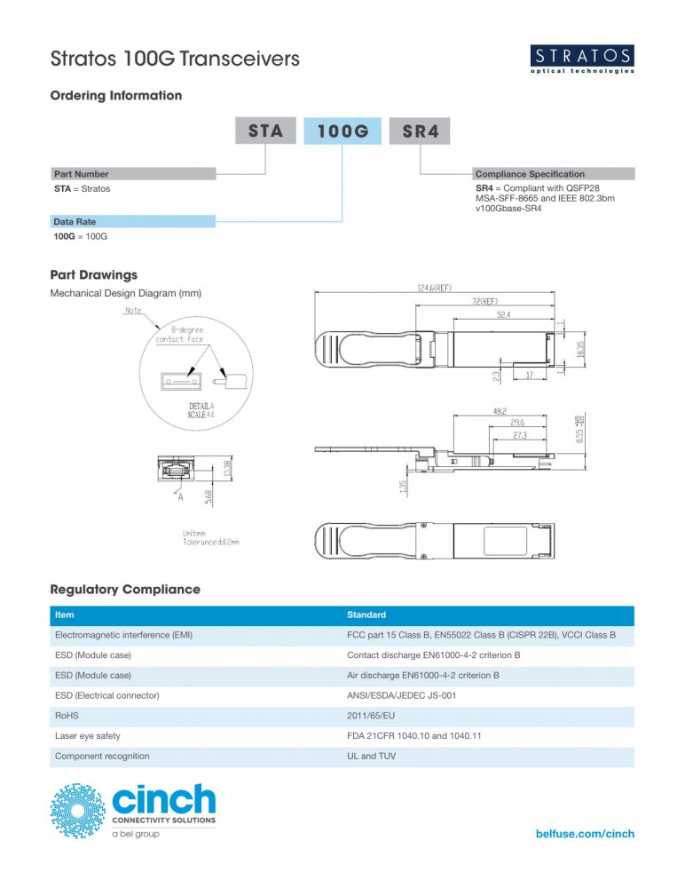 STA-100G-SR4 technical document page 7
