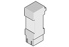 Z-PACK TinMan Dual Vertical Header Press-In Tool for 5-Pair by 8 Column Assemblies