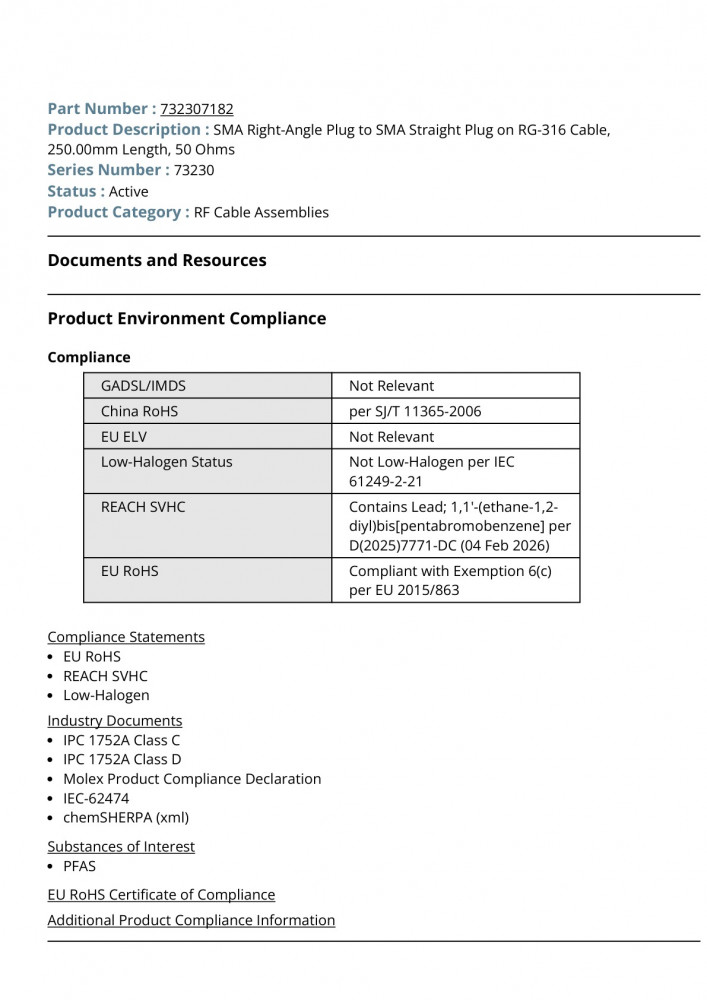 732307182 technical document image, page 1