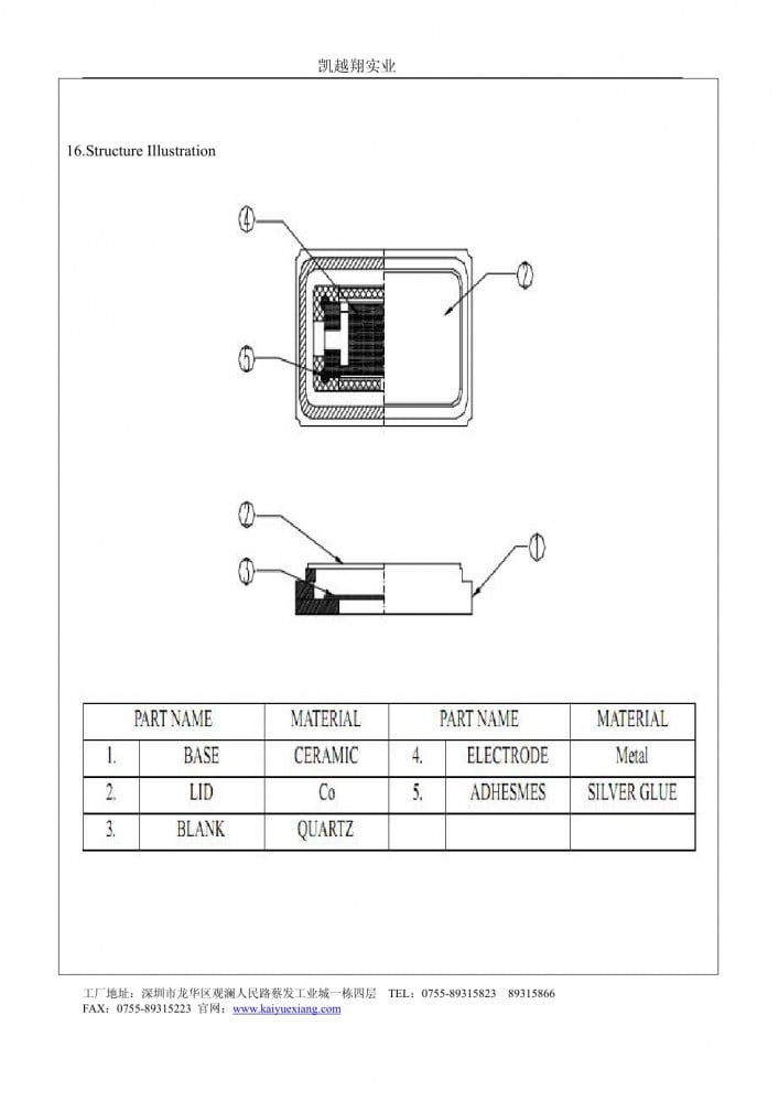 KYX K2B160000910 specification page 3