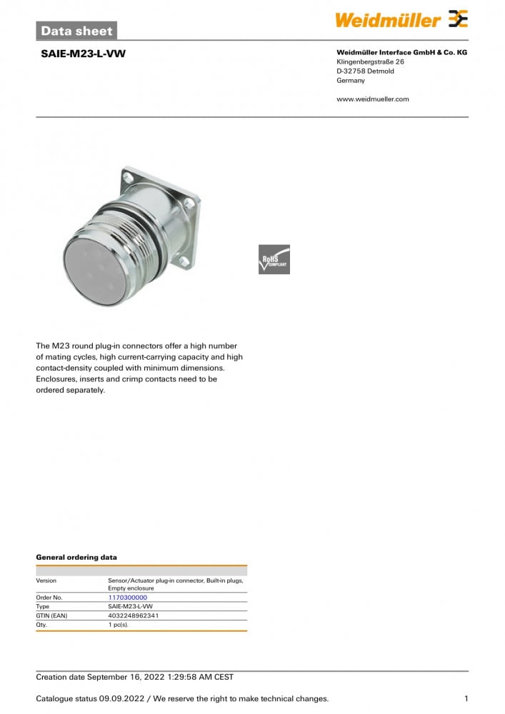 1170300000 technical document page 1