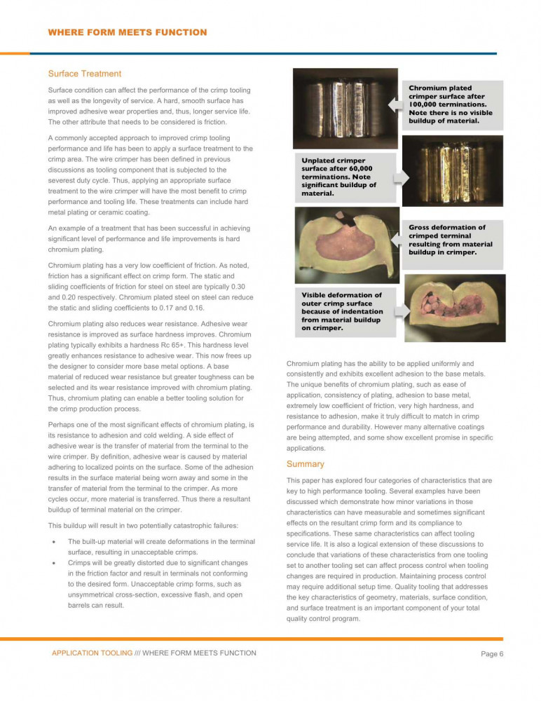 TE Connectivity crimp tooling document page 6