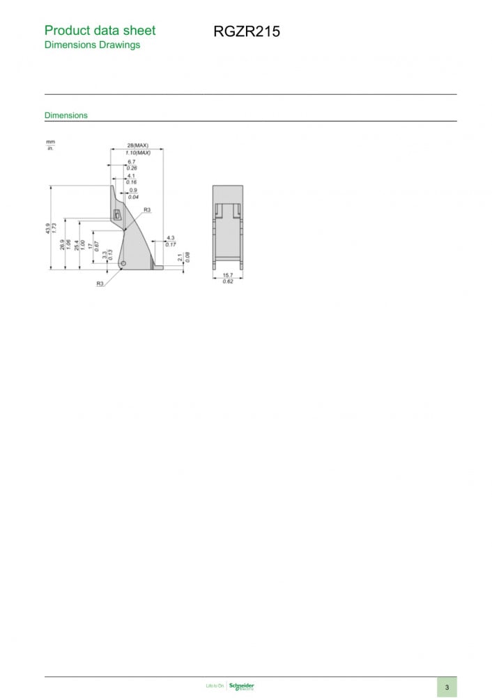 RGZR215 technical document page 3