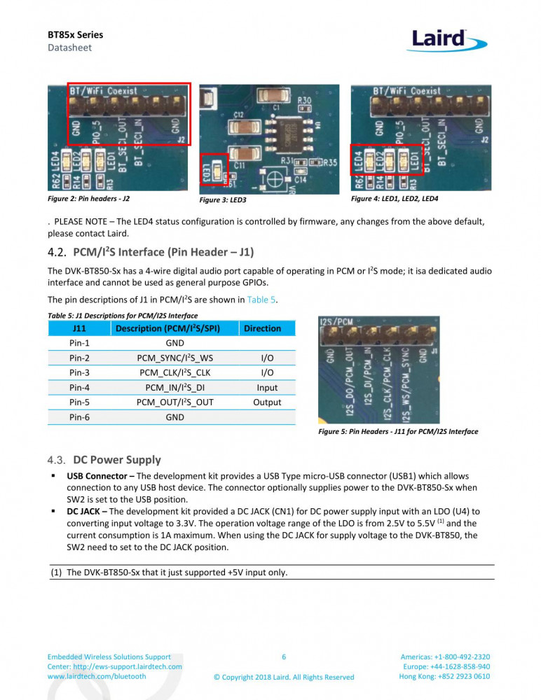 DVK-BT850-SA document page 6