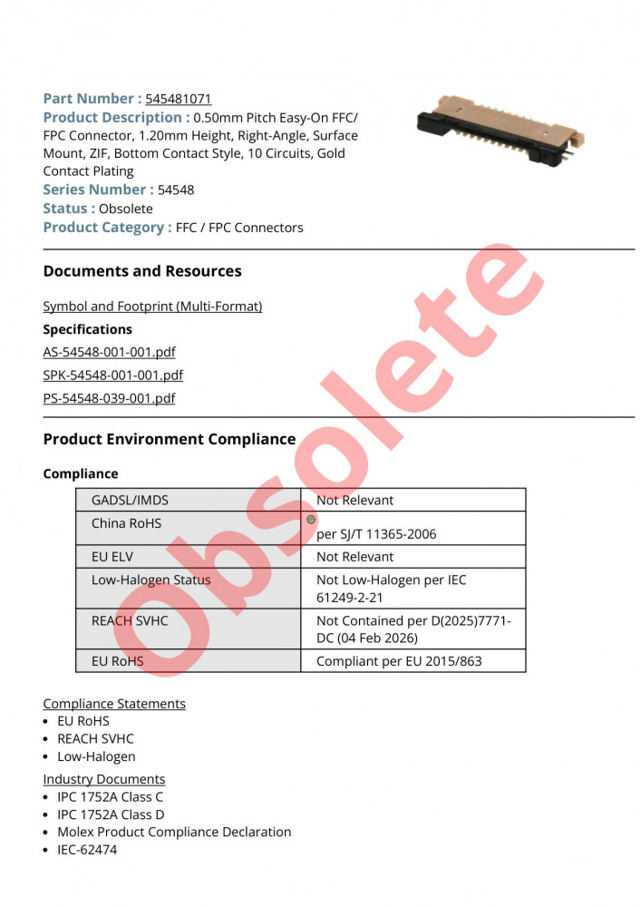 545481071 technical document preview, page 1