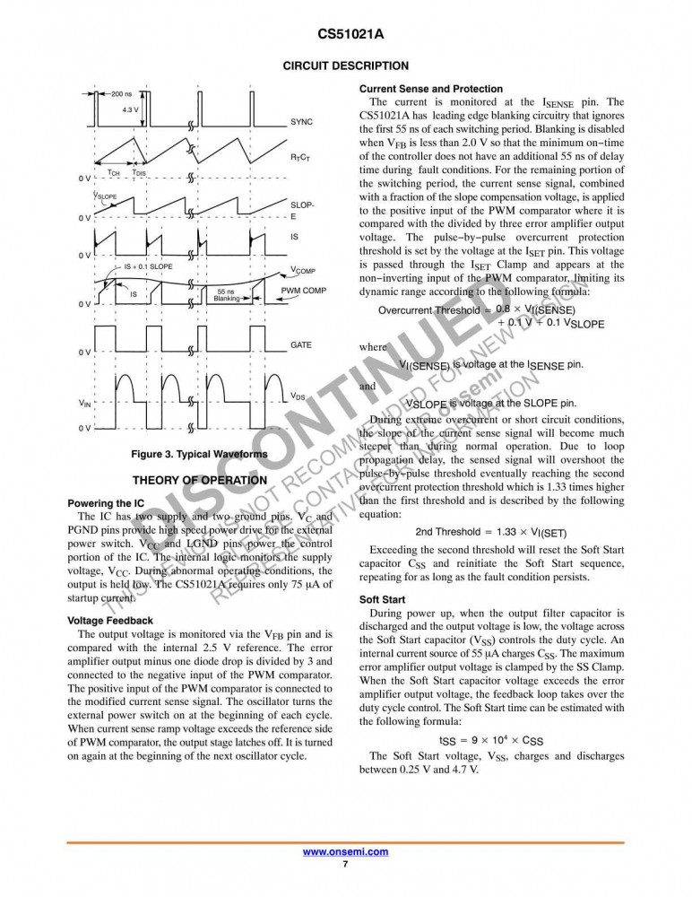 CS51021A datasheet page 7