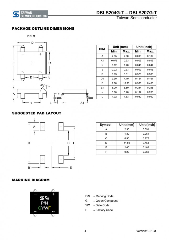 DBLS207G-T datasheet page 4
