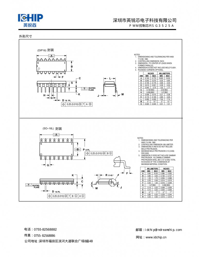 SG3525A datasheet page 7