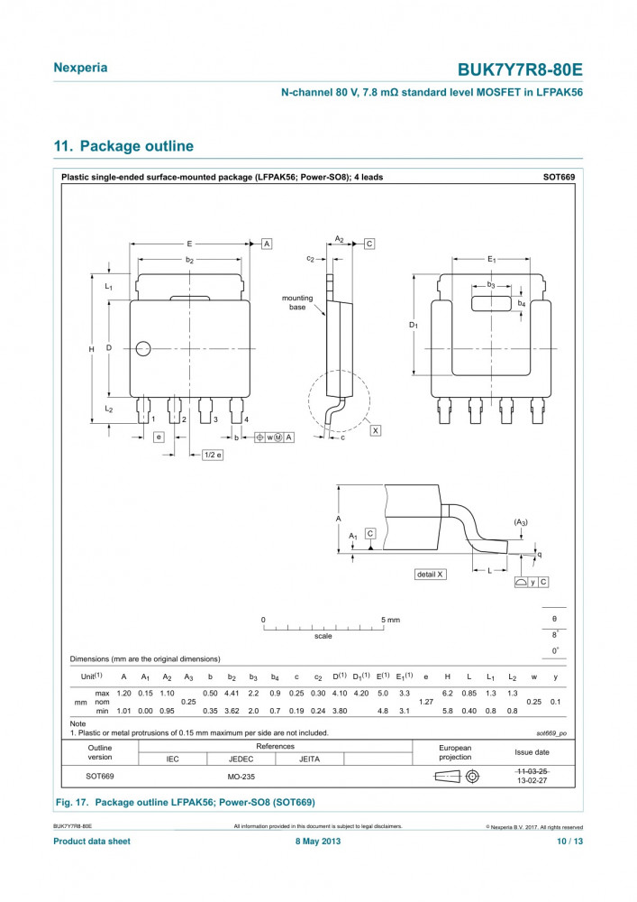BUK7Y7R8-80EX datasheet page 10