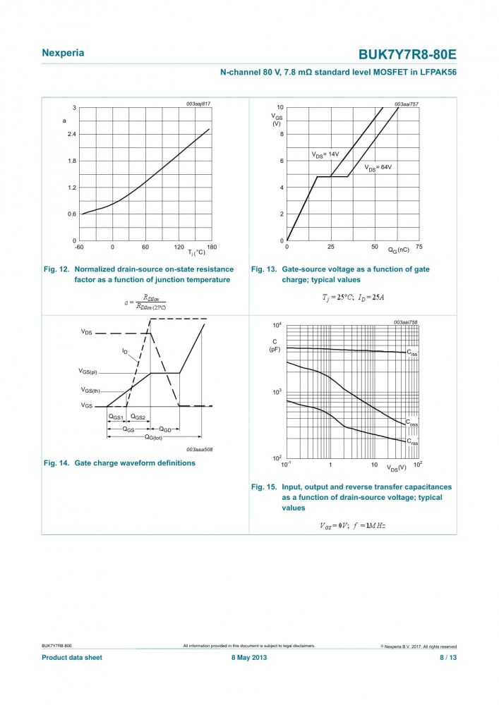 BUK7Y7R8-80EX datasheet page 8