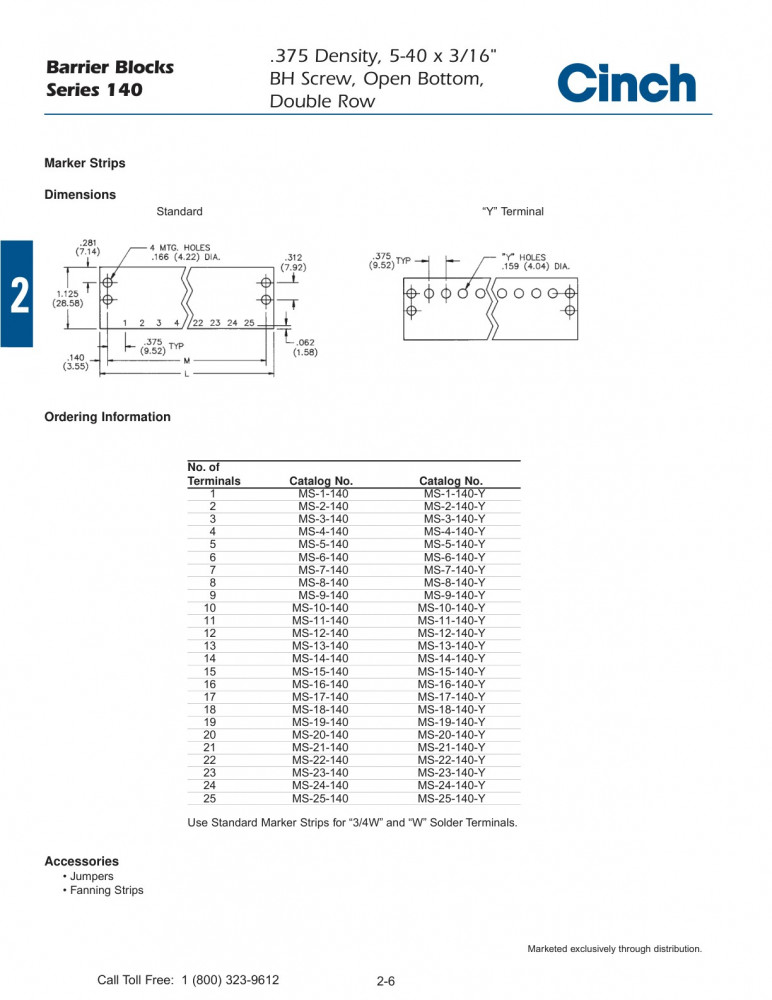 CINCH Y-142 datasheet page 7