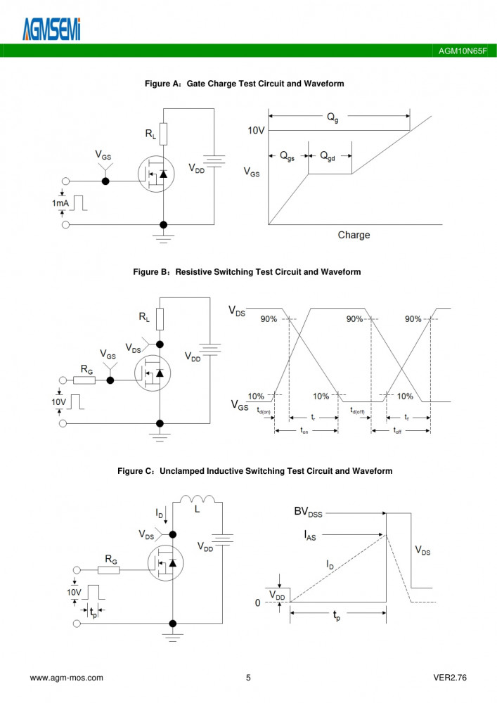 AGM10N65F datasheet page 5