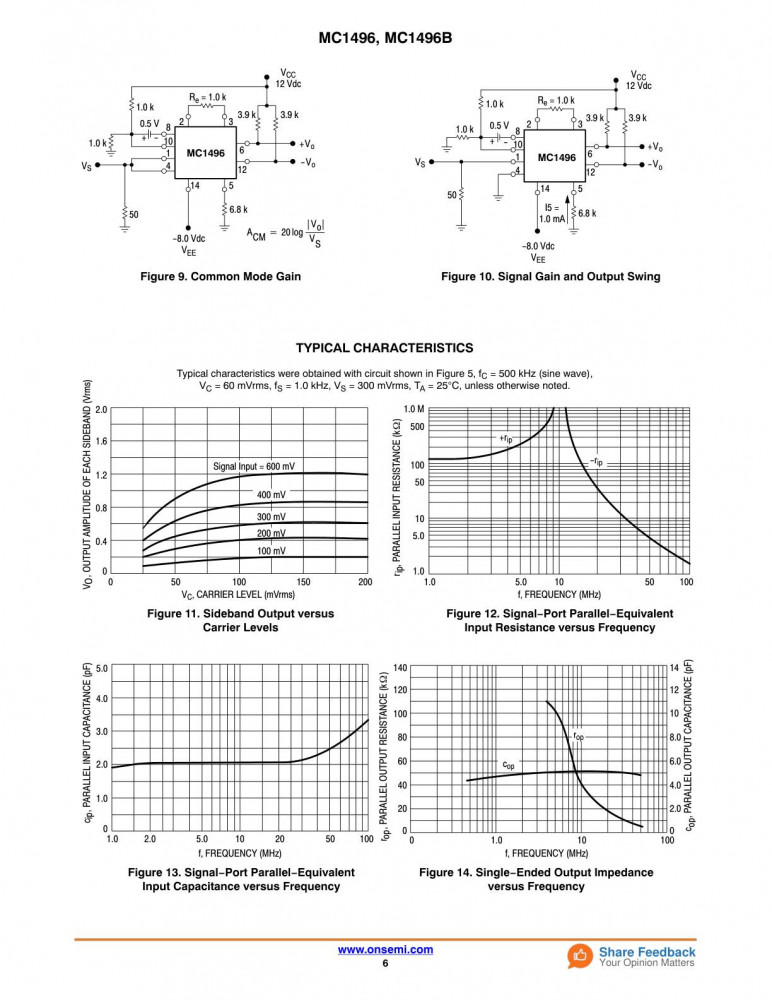 MC1496B datasheet page 6